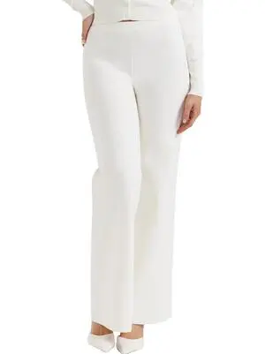 HOUSE OF CB HOUSE OF CB Vanna Cotton-Blend Flare Pants