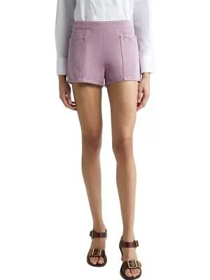 Max Mara Alibi Denim Shorts - Wisteria