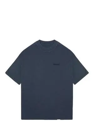 REPRESENT Blank Oversized T-shirt - Vintage Blue