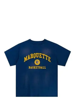 ERIC EMANUEL Ee College Marquette Tee Shirt - Washed Navy Blue