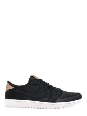 JORDAN 1 Retro Low Og Vachetta Sneakers - Black/vachetta Tan/white