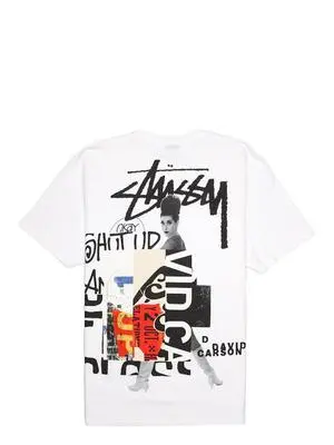 StÜssy David Carson Do Your Thang Tee Shirt - White