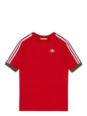 Gucci X Adidas Jersey T-shirt - Red