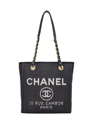CHANEL Denim Deauville Small