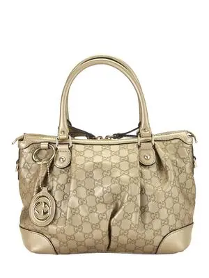 GUCCI Gucci Guccissima Sukey Zip Hobo Large