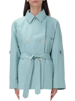 FAY Trench Coat Green