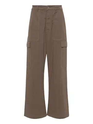 Rick Owens Mid-rise Cargo Trousers - Brown