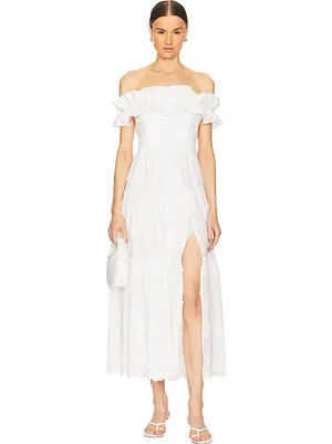 Astr The Label Piccola Dress - White