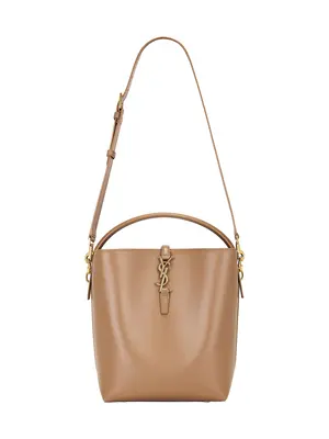 Saint Laurent Le 37 Bucket Bag - Dark Cork