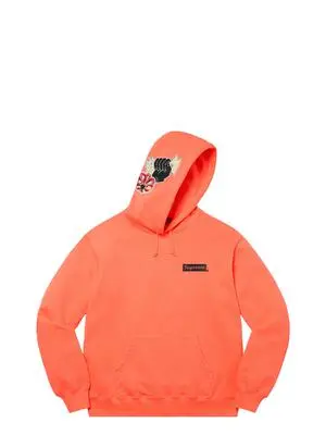 Supreme Instant High Patches Hooded Sweatshirt - Orange