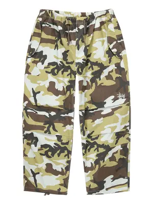 StÜssy Nyco Printed Over Trousers - Brown