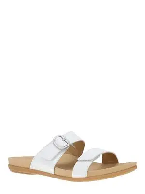 DANSKO Justine Leather Slide Sandal
