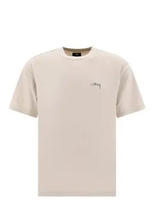 StÜssy 'lazy' T Shirt Beige