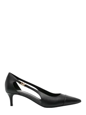 MICHAEL KORS Michael Michael Kors Logo-Plaque Cut-Out Pumps