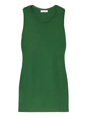 FERRAGAMO Knitted Tank - Green