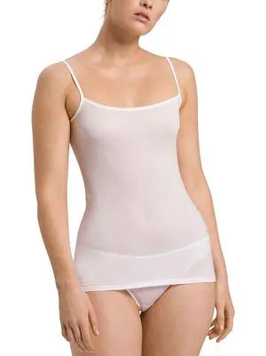 Hanro Ultralight Cotton Cami White