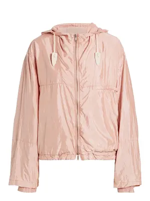 JIL SANDER Jil Sander Shell Hooded Jacket Baby Pink