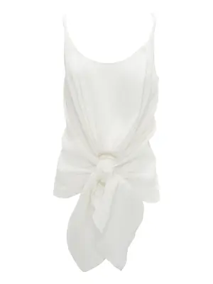 JW Anderson Knotted Tank Top - White