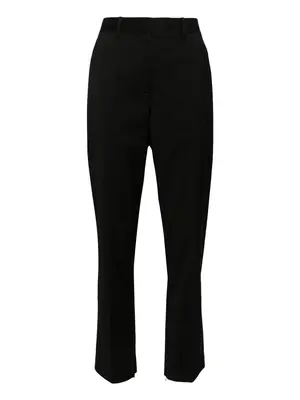Helmut Lang Slim-fit Wool Trousers - Black