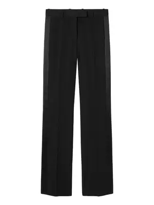 VERSACE Versace Straight-Leg Virgin Wool Trousers