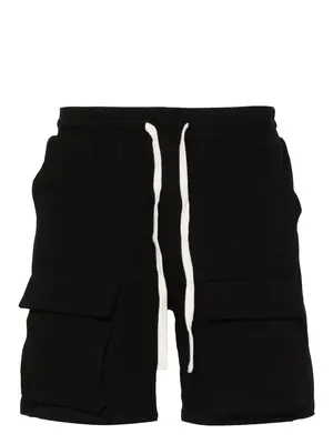 MOUTY Twill Cargo Shorts - Black