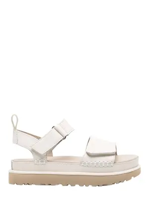 UGG Goldenstar Leather Sandals - Neutrals