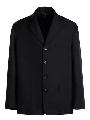 Bally Notched-collar Single-breasted Blazer - Blue