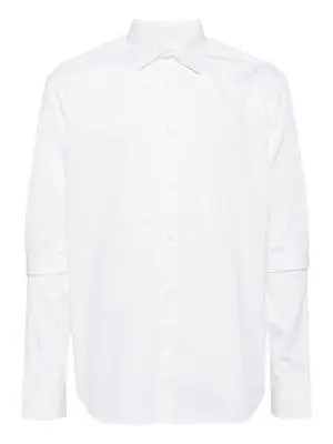 Off-White Ow Tailored Cotton Shirt - White