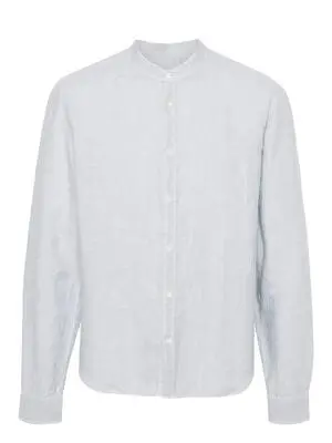 Zadig&Voltaire Stan Officier Linen Shirt - Blue