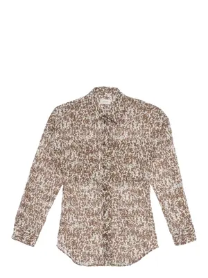LEMAIRE LEMAIRE Abstract-Print Shirt