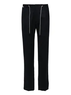 Corneliani Mid-rise Tailored Trousers - Blue
