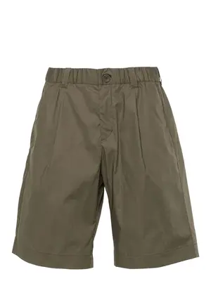 Herno Poplin Chino Shorts - Green