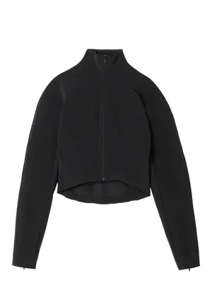 Alaïa Stretch-tulle Jacket - Black
