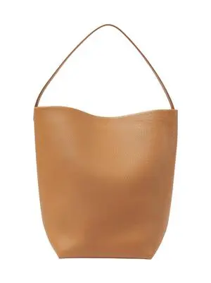 THE ROW N/s Park Large Leather Tote Bag - Beige