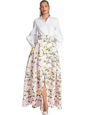 Sachin & Babi Floral Printed Florence Gown - Pink