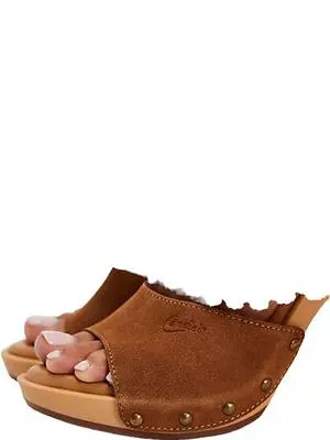CANDIE'S Clogs - Tan