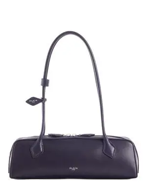 Alaïa Alaïa Le Teckel Medium Shoulder Bag Aubergine