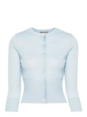 N.peal Darcie Cashmere Cardigan - Blue
