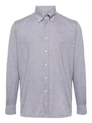 N.peal Button-down Collar Shirt - Grey