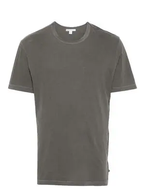 JAMES PERSE Jersey Cotton T-shirt - Grey