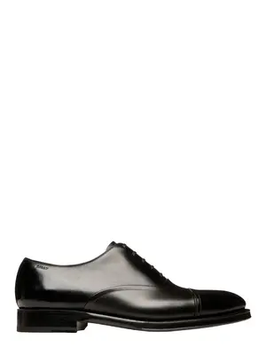 Bally Sadhy Leather Oxford Shoes - Black