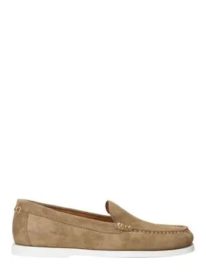 Polo Ralph Lauren Merton Suede Loafers - Neutrals