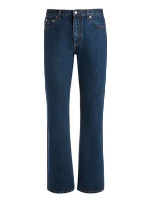 Bally Straight-leg Cotton Jeans - Blue