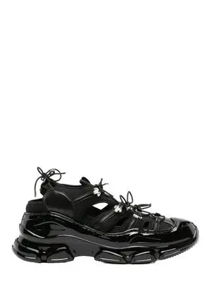 Simone Rocha Tracker Cut-out Sneakers - Black