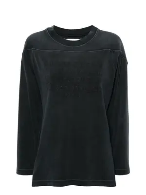 MAISON MARGIELA Numbers Logo T-shirt - Grey