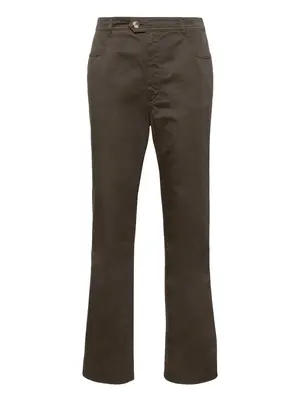Saint Laurent Straight-leg Trousers - Brown