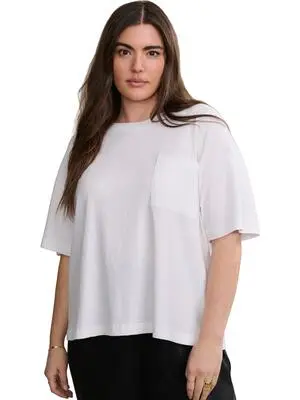 Jenni Kayne Vintage Pocket T-shirt - White