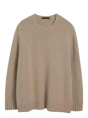 Jenni Kayne Cashmere Amelia Crewneck Top - Grey