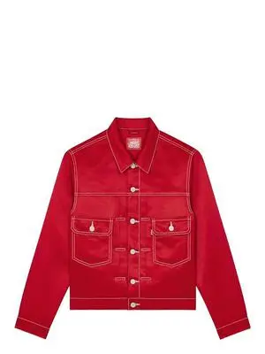 Kenzo X Levi's Type Ii Genderless Trucker Jacket - Cherry