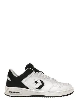 CONVERSE Weapon Leather Sneakers - White/black